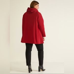 Laura plus | Jackets & Coats | Laura Plus Hooded Button Front Coat ...